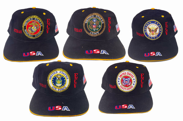 Military Veterans ECV® service caps – Wreck'n Ball Enterprises