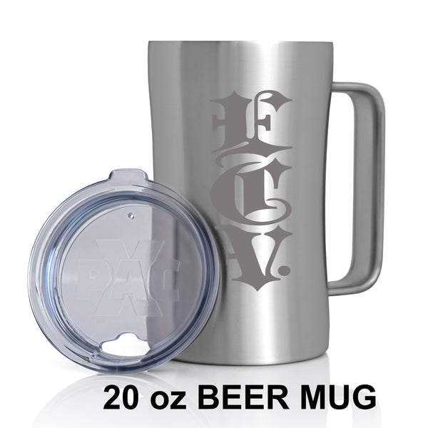 XPAC 20-ounce Double-Walled ECV® Beer Mug – Wreck'n Ball Enterprises