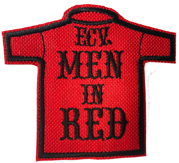 3 inch Men in Red patch – Wreck'n Ball Enterprises