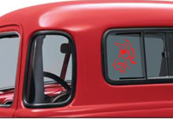 ECV Jackass Head sticker – Wreck'n Ball Enterprises