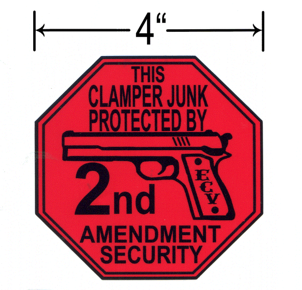 Second Amendment Sticker – Wreck'n Ball Enterprises