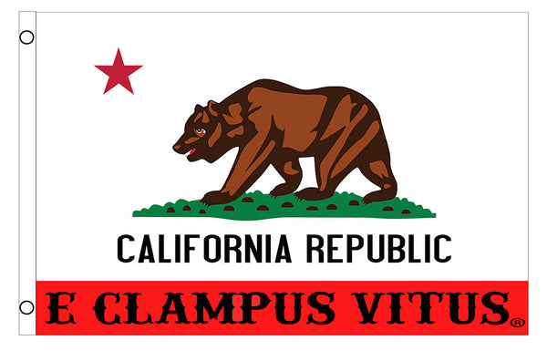 California ECV Flag – Wreck'n Ball Enterprises
