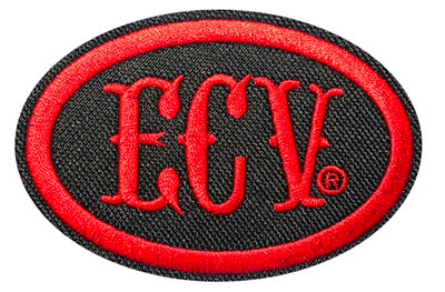 Oval 3 1/2 inch ECV Patch – Wreck'n Ball Enterprises