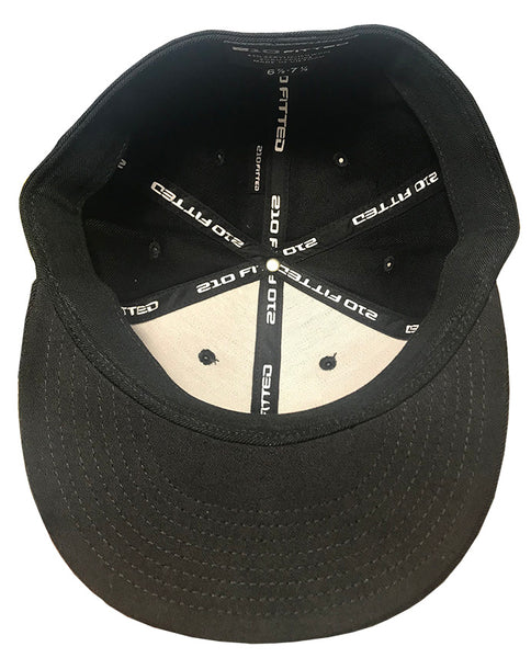 Black ECV Flat Bill Flex Fit Cap – Wreck'n Ball Enterprises