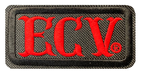3 1/2 inch black ECV Patch – Wreck'n Ball Enterprises