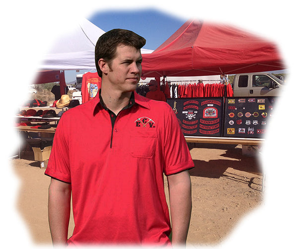 Red ECV Moisture-Wicking Sport Shirt with Pocket – Wreck'n Ball Enterprises