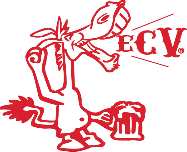 10 inch laughing ECV jackass window sticker – Wreck'n Ball Enterprises