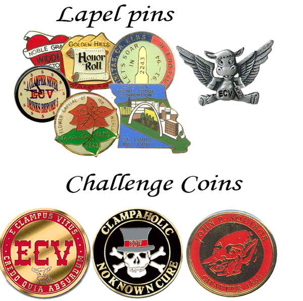 Custom Pins and Coins – Wreck'n Ball Enterprises